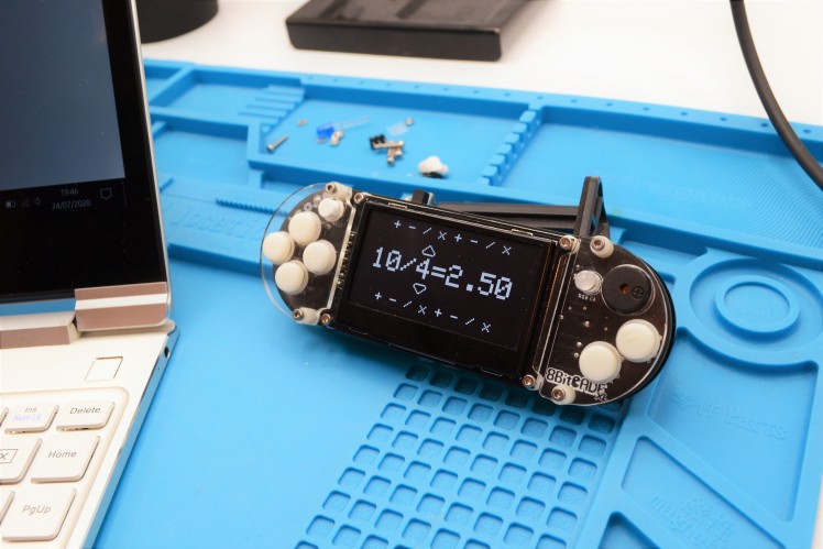 Creating A Calculator With 8bitcade!