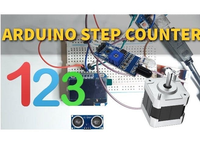 Simple Step Counter Using Arduino 3956