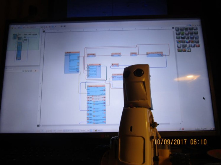 Cutsie Whun And Visuino -- Setting Your Gyro C.o.b.