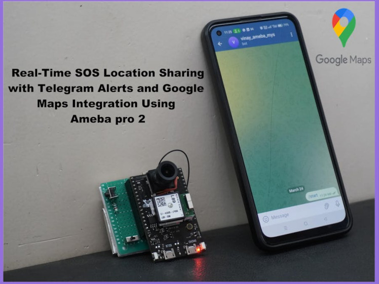 Ameba Pro 2 Sos: Alerts, Maps & Camera