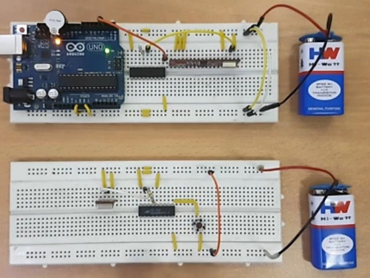 Wireless Doorbell Using Arduino And Rf Module